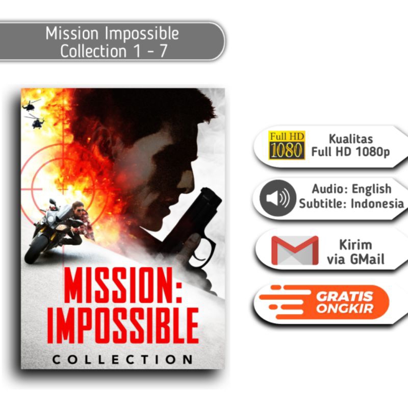 Jual Film Mission Impossible 1 - 8 Collection | Shopee Indonesia