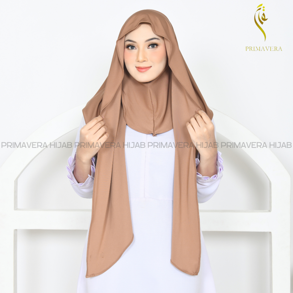 Jual hijab pashmina instan oval jersey nutup leher / pashmina inner instan jersey premium ...