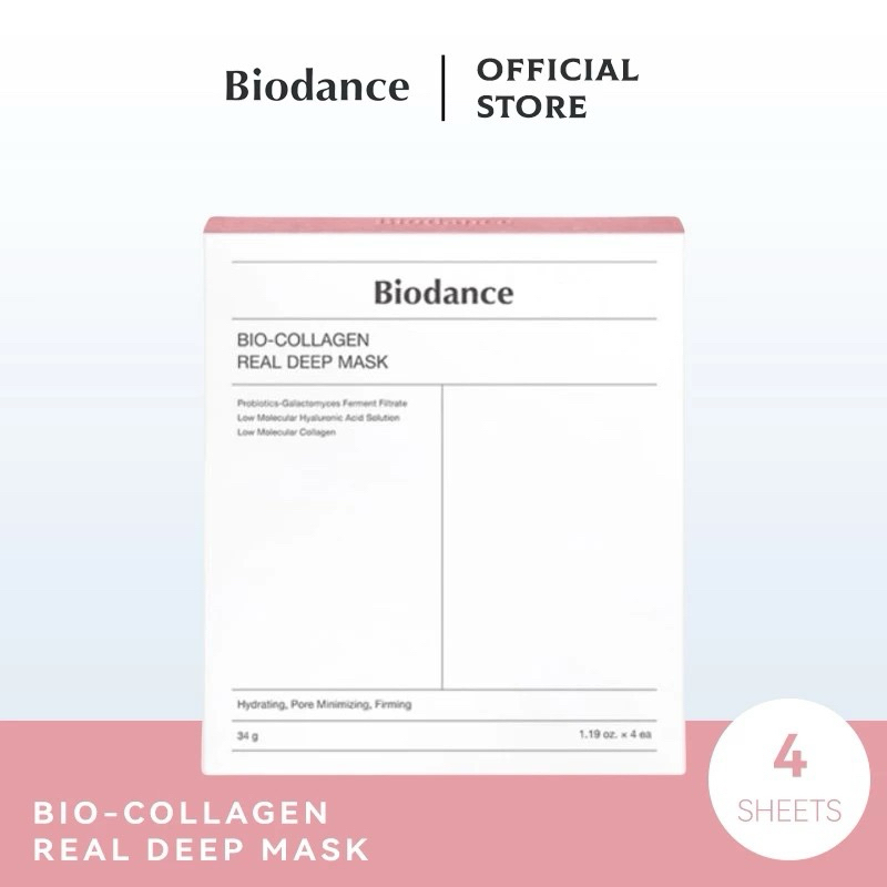 Jual BIODANCE Bio-Collagen Real Deep Mask Sheet 1pcs / 1 box | BIODANCE hydro ceranol real deep ...