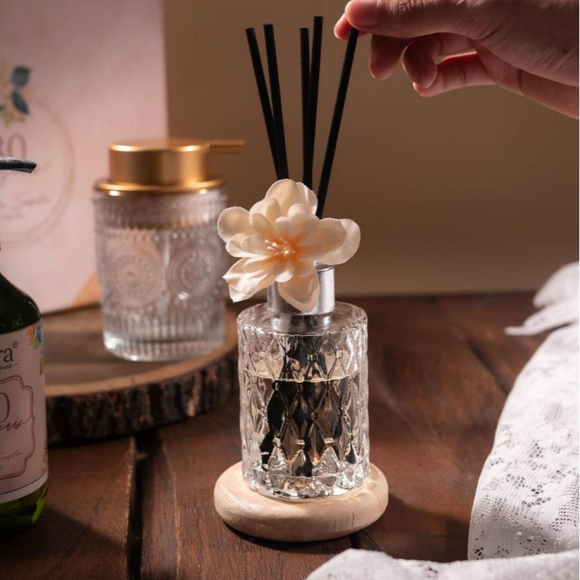 Jual (Hanya Botol) Botol Kaca Diffuser Reed Round Aesthetic - 120ml ... Jual (Hanya Botol) Botol Kaca Diffuser Reed Round Aesthetic - 120ml ...
