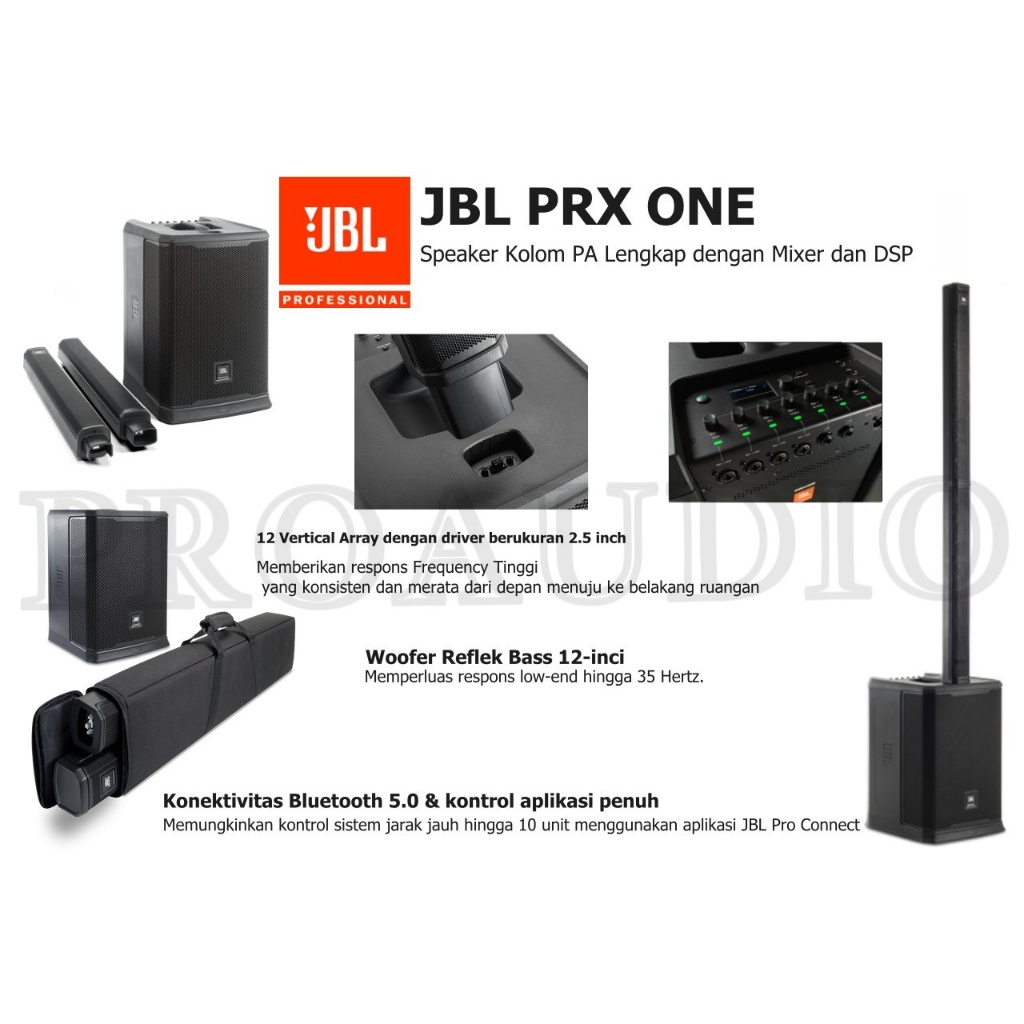 Jual Speaker JBL PRX ONE All in One Powered Column PA System PRX-ONE ...