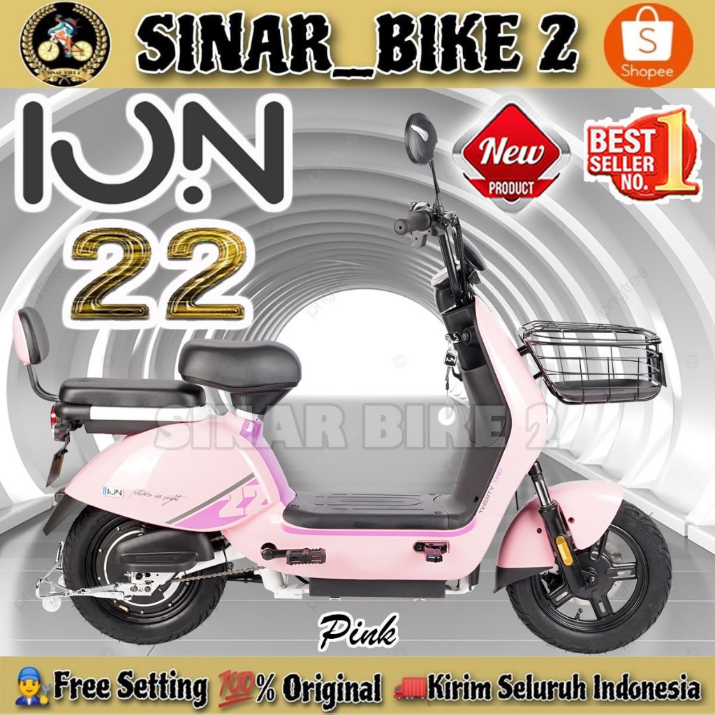 Jual Sepeda Listrik ION TWENTY TWO 22 By Element 500 Watt Electric E ...