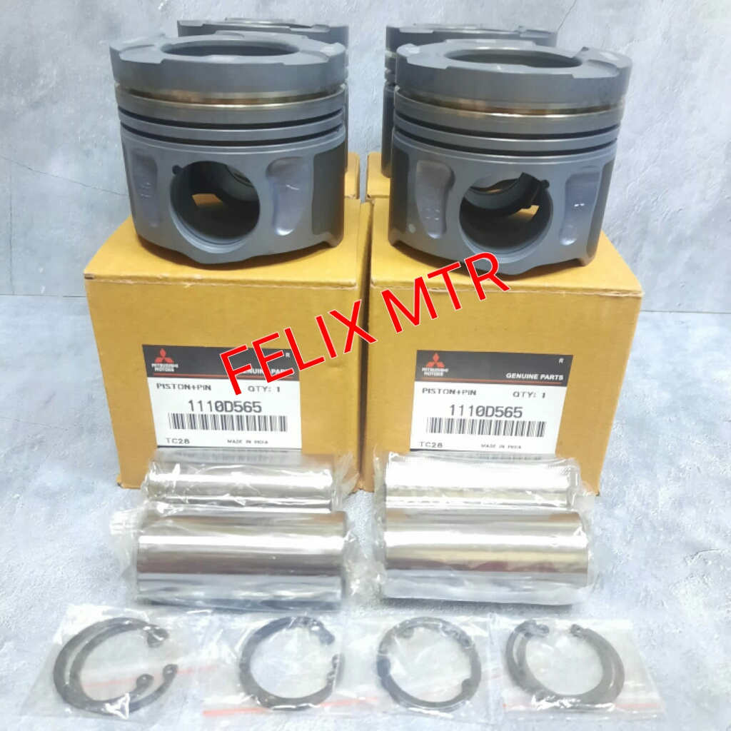 Jual Piston Assy Baja atau Seher Assy Baja Set Mitsubishi All New ...