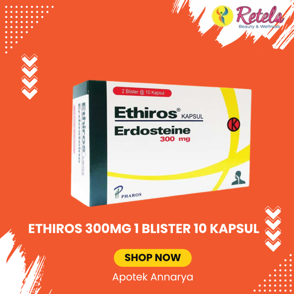 Jual Ethiros 300 Mg 1 Blister 10 Kapsul | Shopee Indonesia