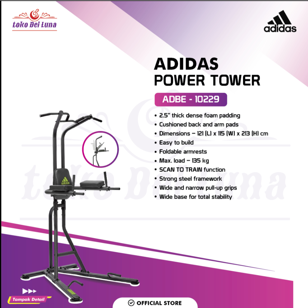Jual ADIDAS PERFORMANCE POWER TOWER | Shopee Indonesia