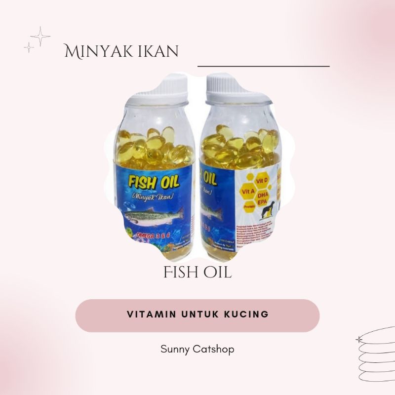 Jual Vitamin Fish Oil (Minyak Ikan /sachet isi 15 pcs ) | Shopee Indonesia