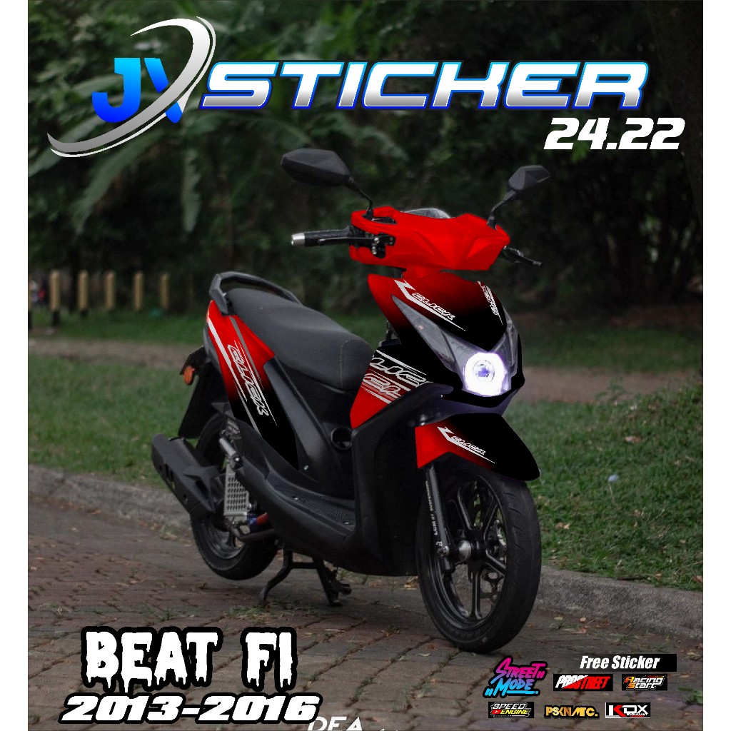 Jual COD TERBARU Decal Stiker DECAL BEAT FI OLD/LAMA TAHUN 2012 2013 ...