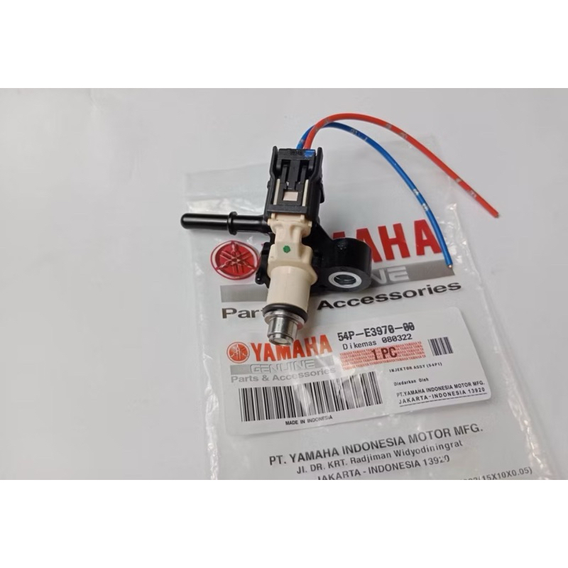 Jual INJEKTOR ASSY MIO J, INJECTOR KOMPLIT YAMAHA MIO J ,SOUL GT, X RIDE (54P) (4 HOLE /4 LUBANG ...