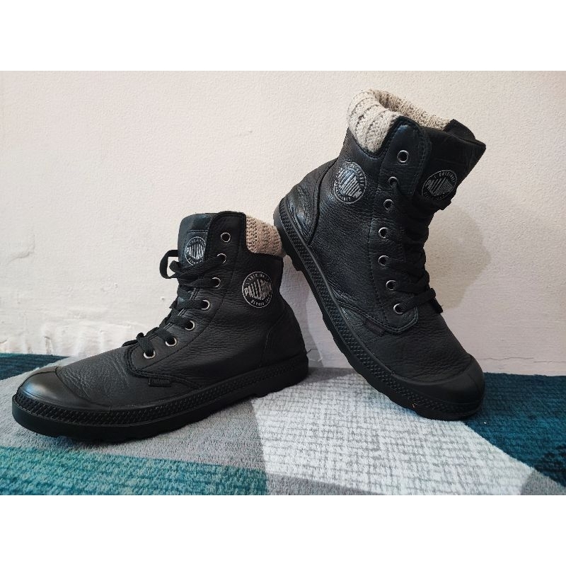 Jual Sepatu Kulit Boots Palladium | Shopee Indonesia