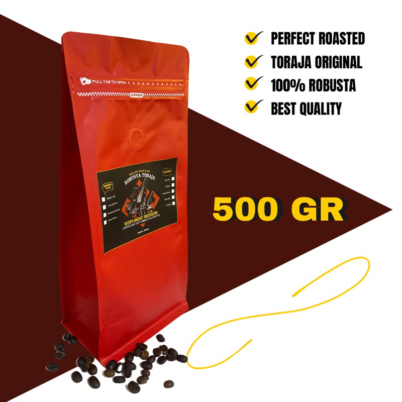Jual KOPI TORAJA ORIGINAL 100% ROBUSTA 500gr | Shopee Indonesia