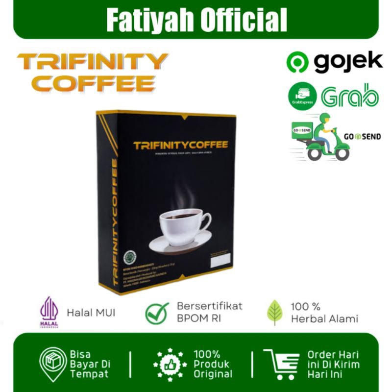 Jual TRIFINITY COFFEE 1 BOX ISI 10 SACHET KOPI MENAMBAH STAMINA PRIA DEWASA | Shopee Indonesia