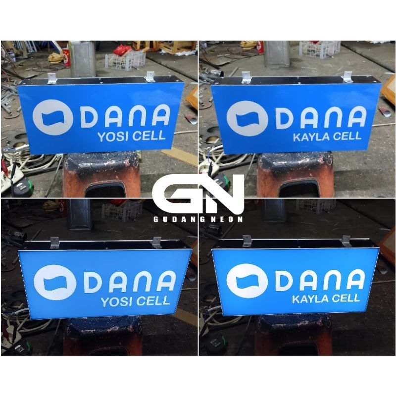 Jual NEON BOX UKURAN 20X50 ACP ( CUSTOM NAMA/ TOKO ) | Shopee Indonesia