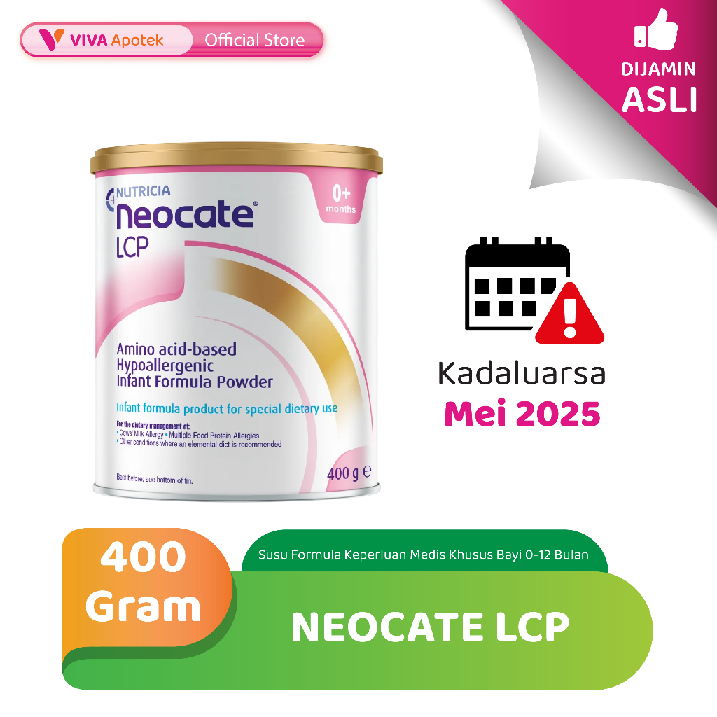 Jual Neocate Lcp Susu Formula Keperluan Medis Khusus Bayi 0-12 Bulan ...