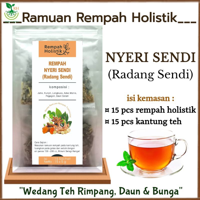 Jual REMPAH HOLISTIK Nyeri Sendi Otot Dan Tulang (Radang Sendi ...