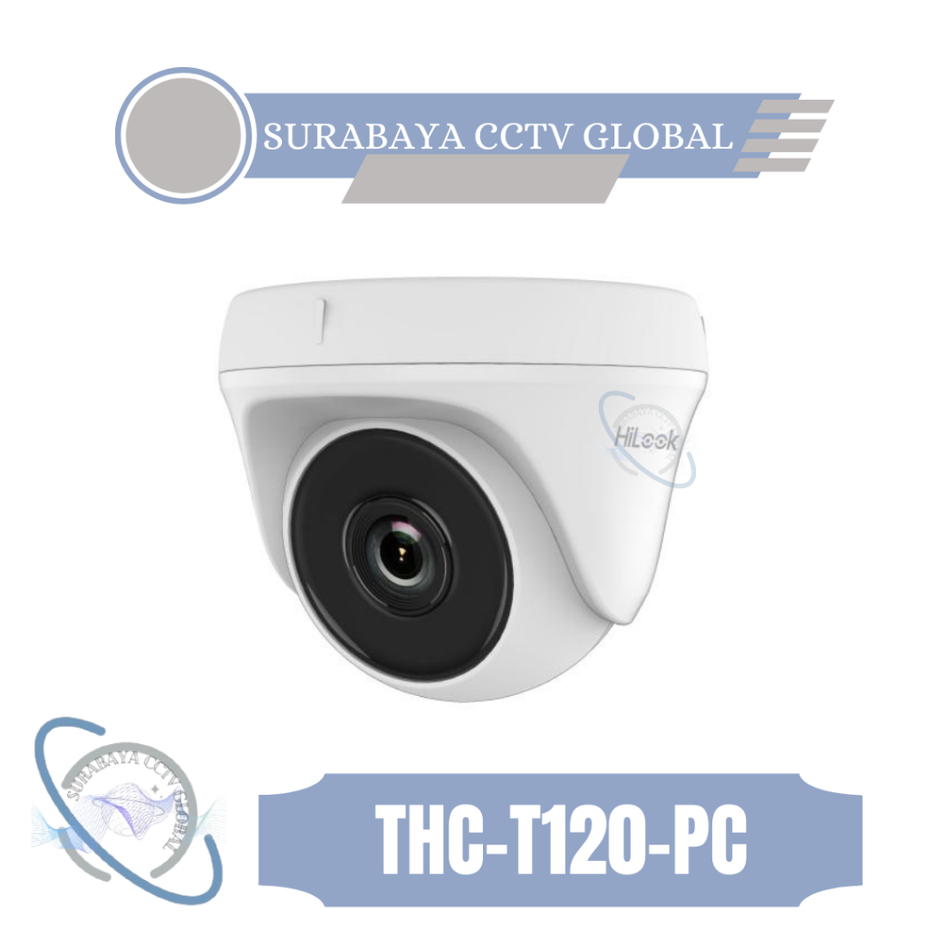 Jual CCTV HILOOK THC-T120-PC 2 MP Indoor Fixed Turret Camera | Shopee ...
