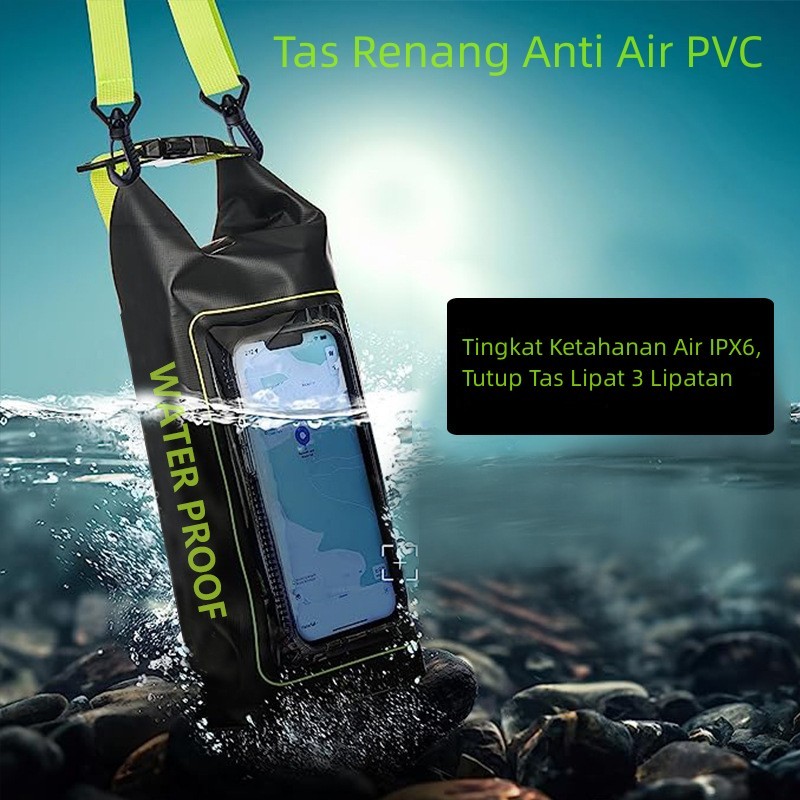 Jual Tas tahan air 2L/Tas tahan air PVC untuk berenang/Tas tahan air ...