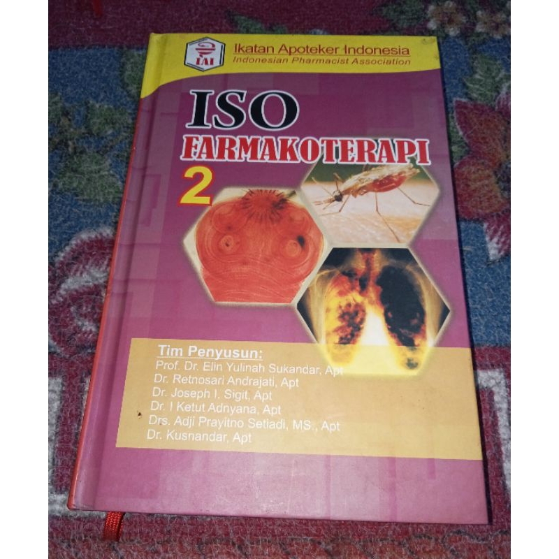 Jual buku ISO farmakoterapi 2 hard cover | Shopee Indonesia