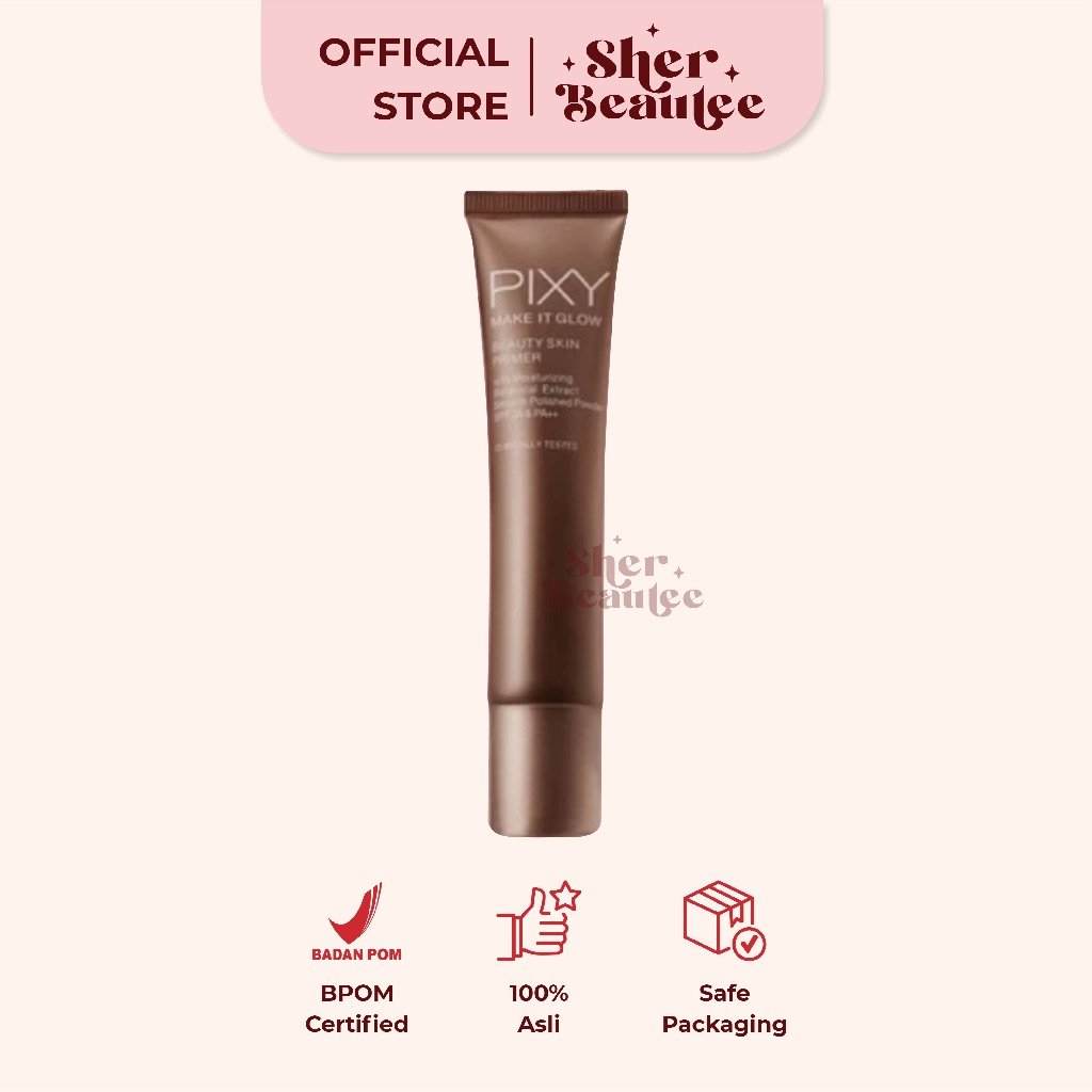 Jual PIXY Make it Glow Skin Primer 101 Beige | Shopee Indonesia