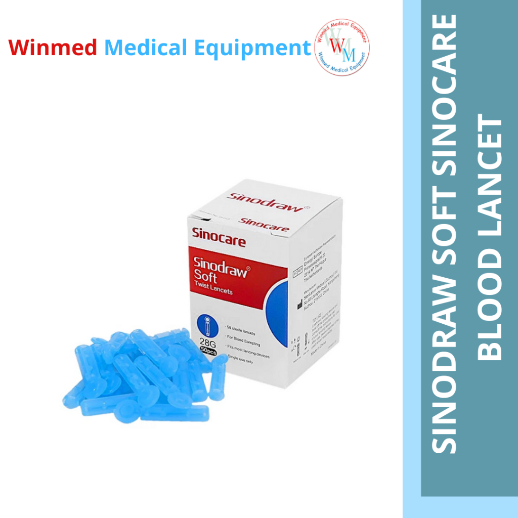 Jual Sinodraw Soft Sinocare Blood Lancet (isi 50 pcs) | Shopee Indonesia