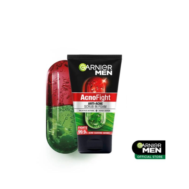 Jual Garnier Men Acno Fight Foam 6 In 1 Anti Acne 100Ml | Shopee Indonesia