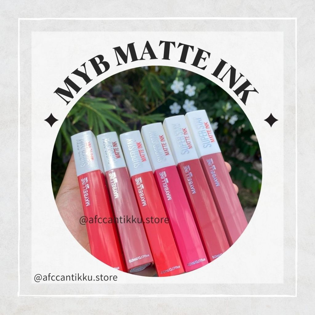 Jual MYB 𝗠𝗔𝗧𝗧𝗘 𝗜𝗡𝗞 𝗦𝗘𝗥𝗜𝗘𝗦 𝗞𝘂𝗮𝗹𝗶𝘁𝗮𝘀 𝗕𝗮𝗴𝘂𝘀 - chivana | Shopee Indonesia