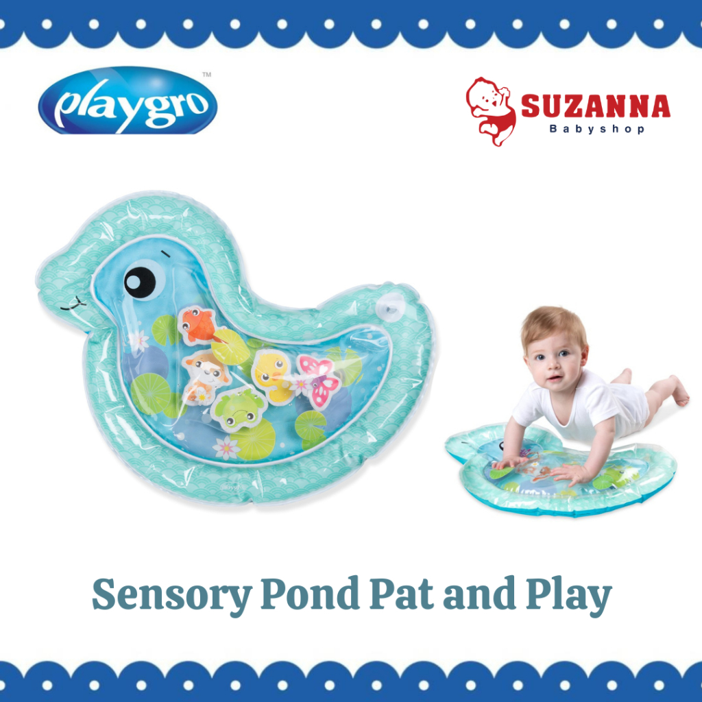 Jual Playgro Sensory Pond Pat and Play - Playmat Air Bayi | Shopee ...