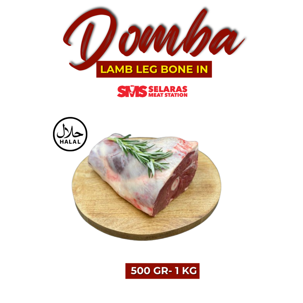 Jual Daging Paha Domba Muda / Lamb Leg Bone-in Import AUS Frozen 500 gr ...