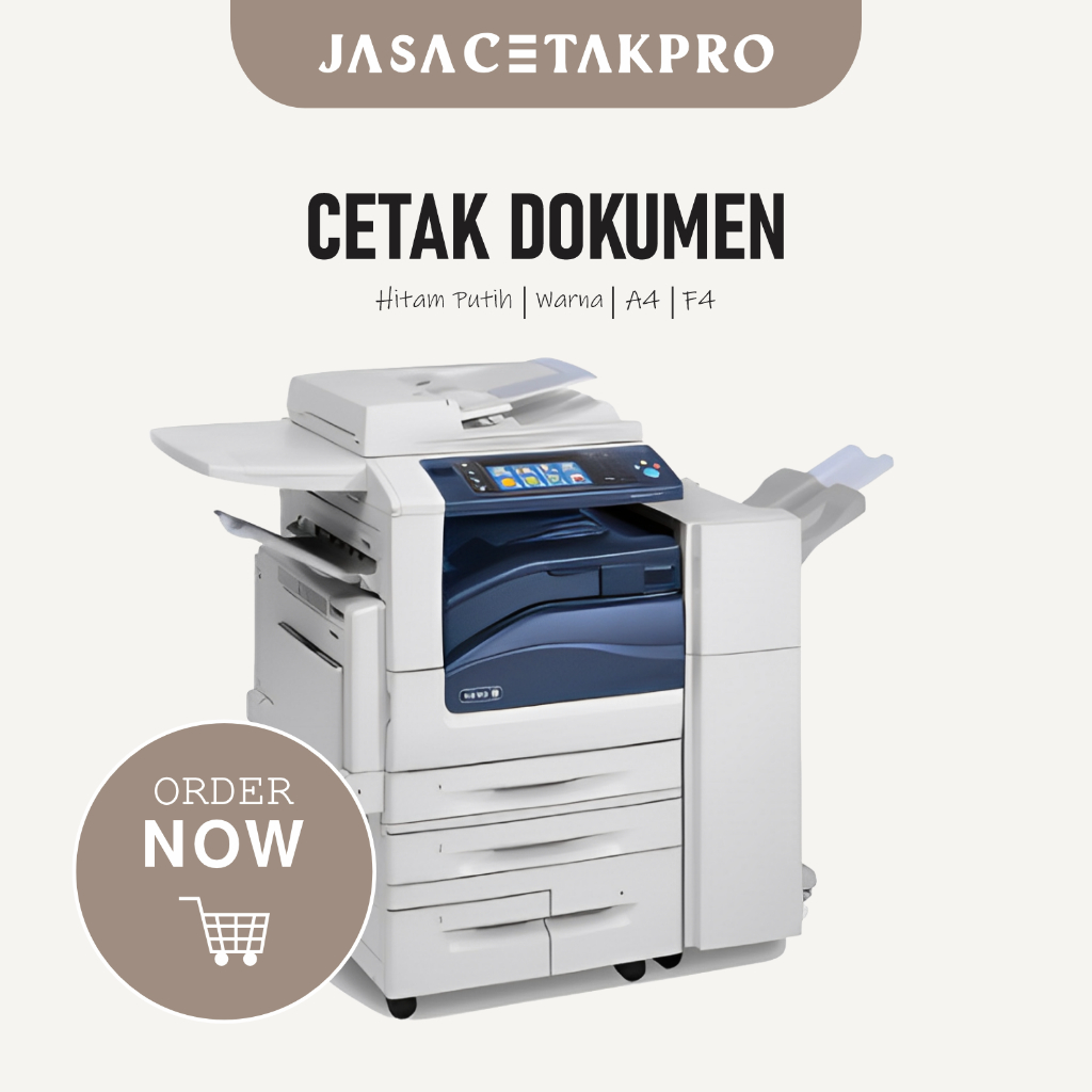 Jual PRINT DOKUMEN, CETAK DOKUMEN UKURAN A4 & F4 BAHAN HVS 70 GSM | Shopee Indonesia