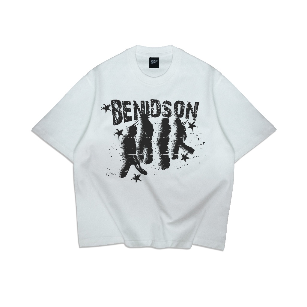 Jual BENIDSON Oversized Heavyweight Boxy Fit Tshirt White Imagination ...