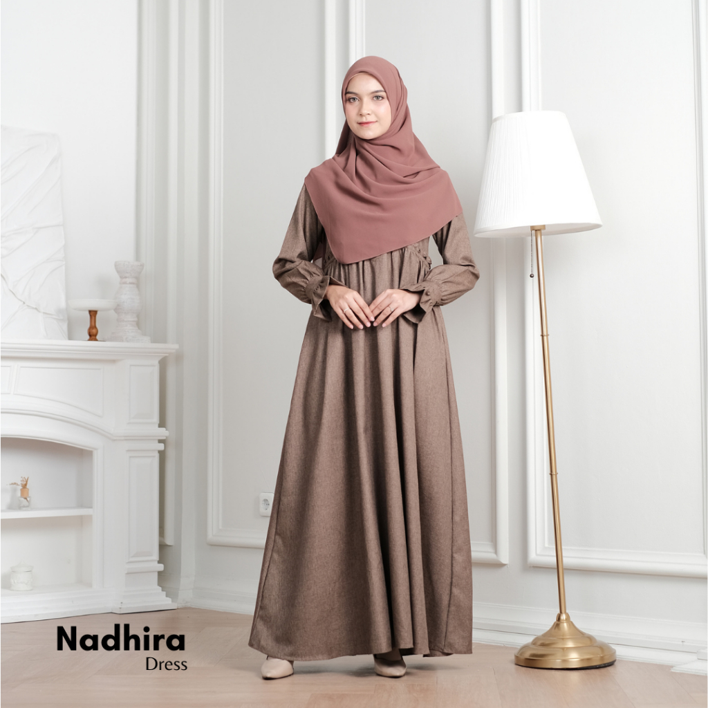 Jual Gamis Daily Katun Madina Muslimah Syar’i Busui Friendly Adem ...