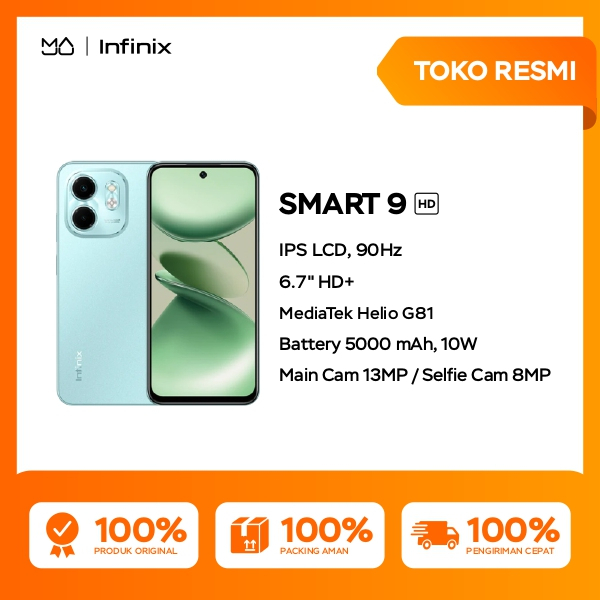 Jual Infinix Smart 9 HD 4/64 GB - Garansi Resmi Infinix Indonesia ...
