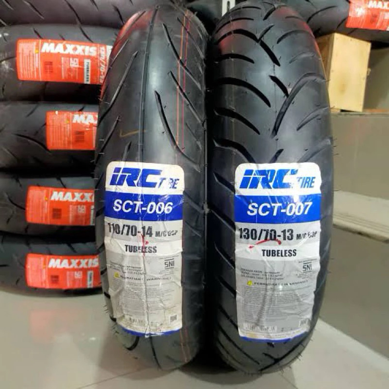 Jual Ban PCX 160 IRC SCT Tubeless Depan / Belakang Garansi Barang ...
