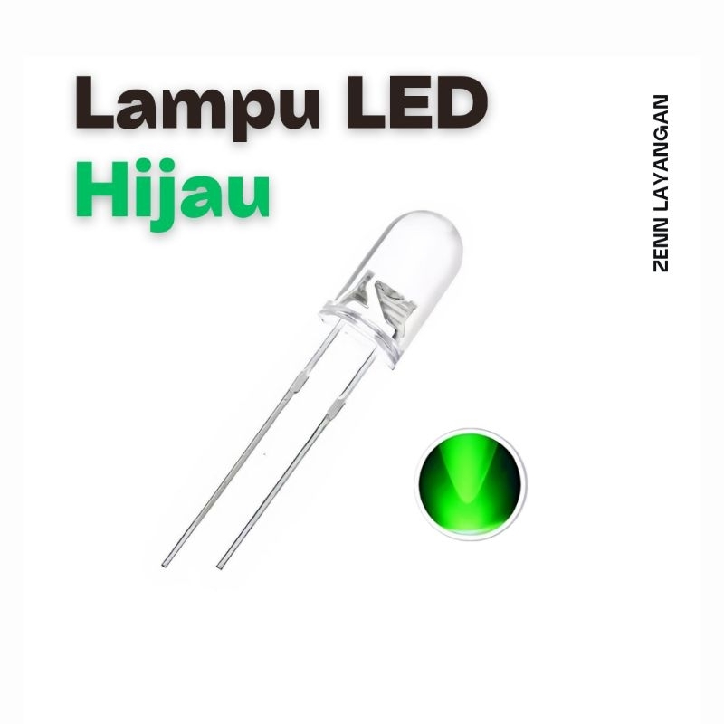 Jual Lampu LED Hijau 5mm Super Terang | Shopee Indonesia
