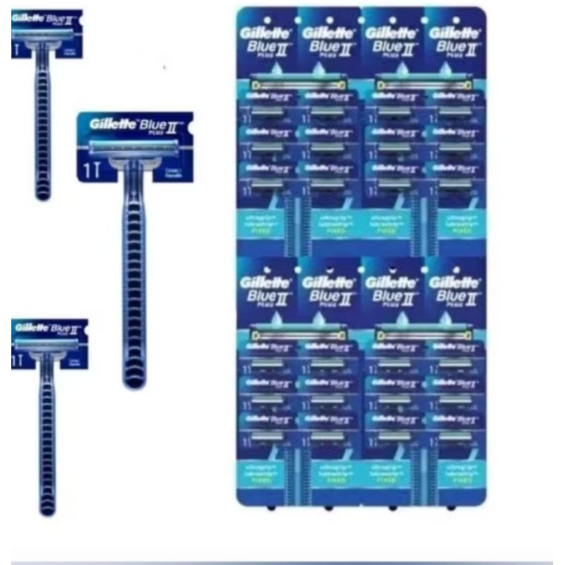 Jual Gillette Blue II(24pics) | Shopee Indonesia