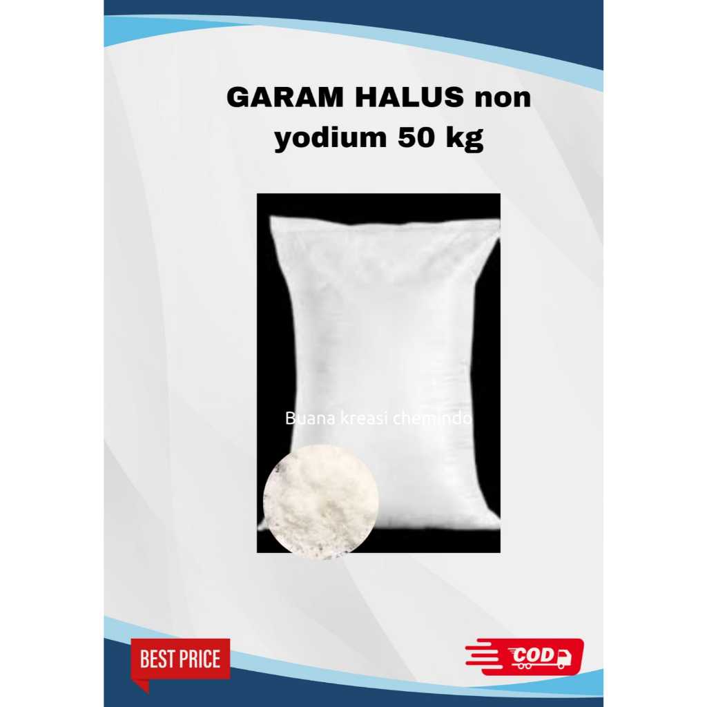 Jual GARAM HALUS NON YODIUM 50kg | Shopee Indonesia