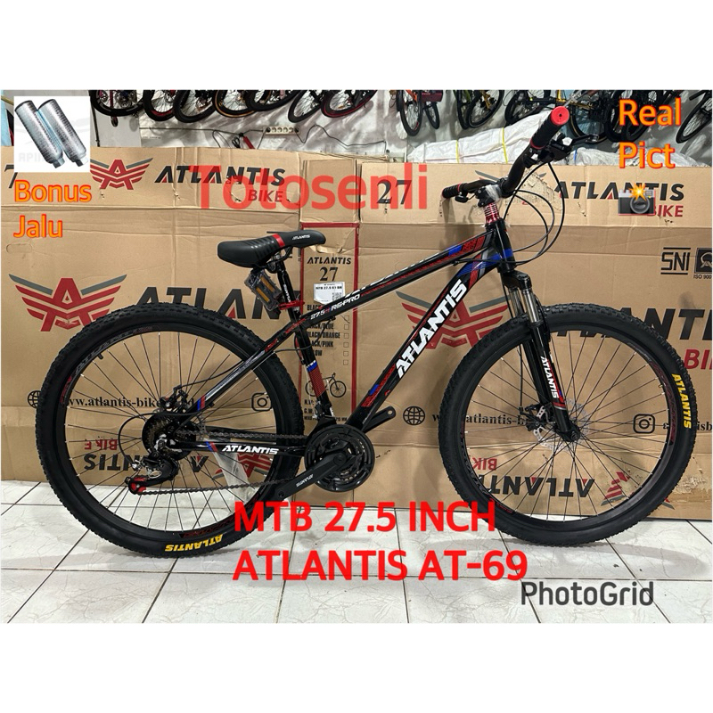 Jual sepeda gunung MTB 27.5 ATLANTIS AT-69AR REM CAKRAM TERBARU ...