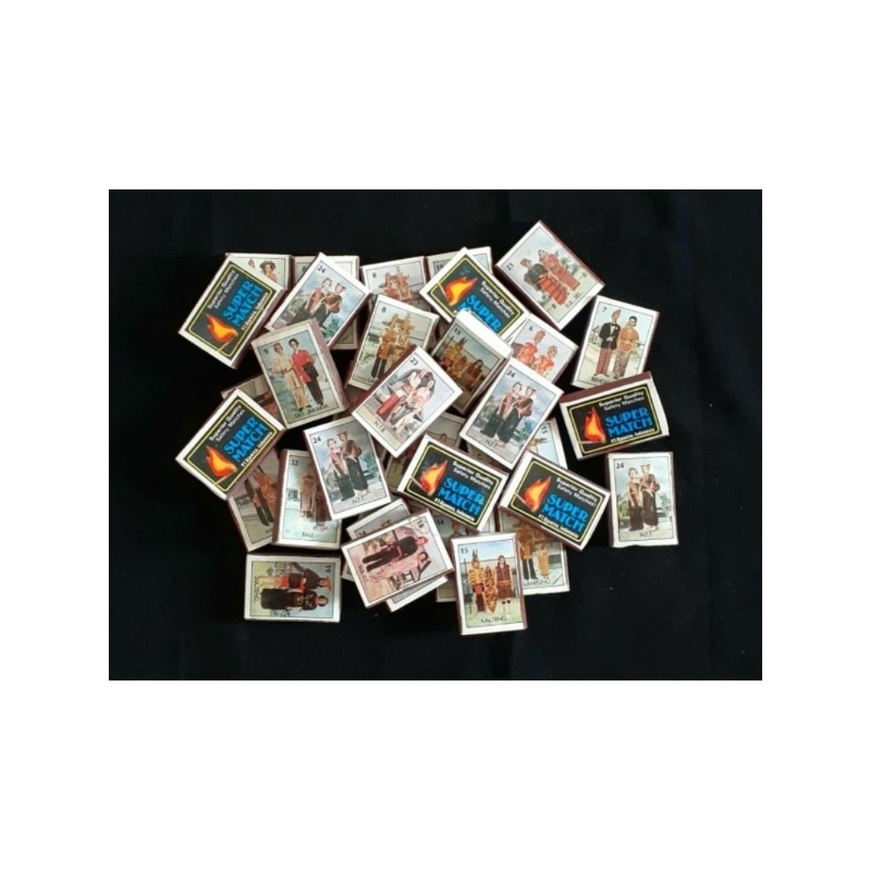 Jual Korek Api Kayu Jadul 1980an Gambar Pakaian Adat Pengantin ...
