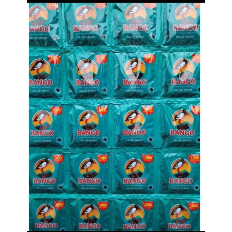 Jual Kecap Manis Bango Sachet 25 gram - per renceng | Shopee Indonesia