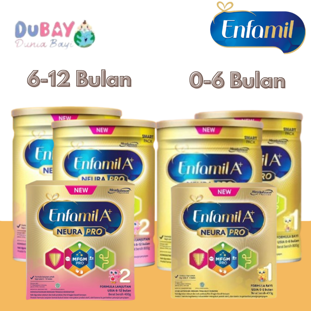 Jual Enfamil A+ Tahap 1 Enfamil A+ Tahap 2 Susu Formula Box - 400 g / 800g | Shopee Indonesia