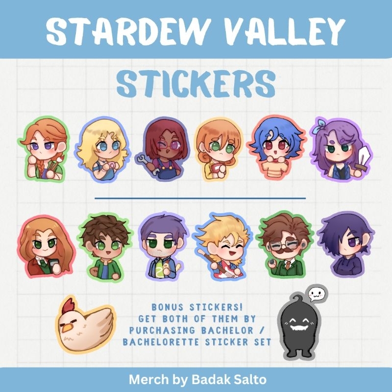 Jual [CLEARANCE] Stardew Valley Stickers | Shopee Indonesia
