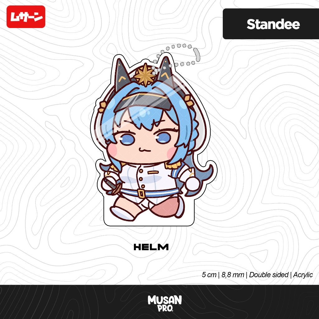 Jual Standee NIKKE - Helm - Musan - Fan Merch | Shopee Indonesia
