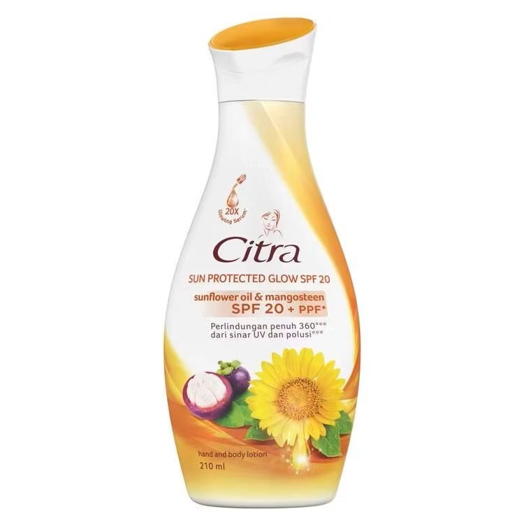 Jual CITRA HBL SUN PROTECTED GLOW SPF20+PPF | Shopee Indonesia