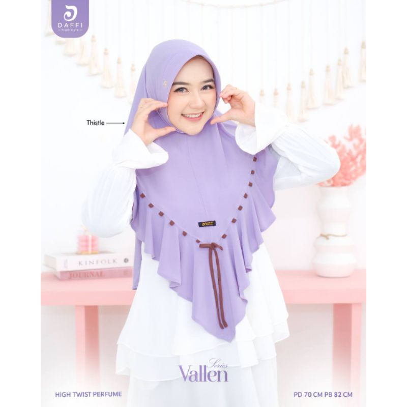 Jual hijab daffi seri VALEN dengan pilihan warna terbaru 2024 | Shopee ...