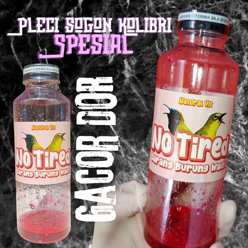 Jual No Tired mengandung sarang buru ng walet doping pleci sogon konin ...