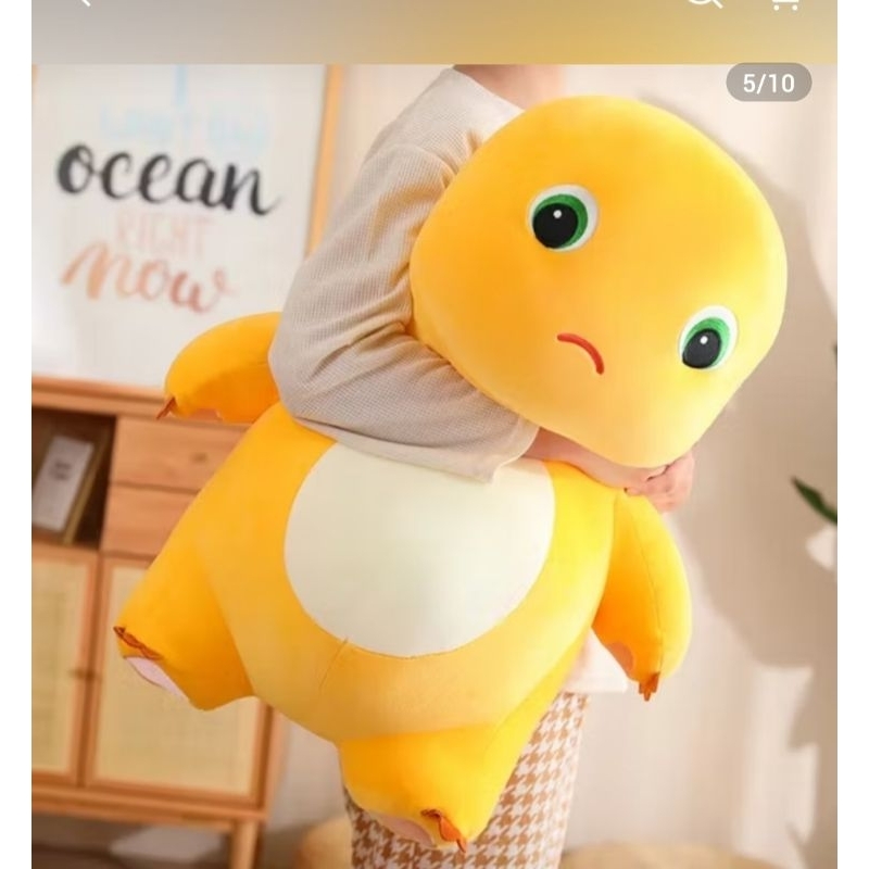 Jual Boneka mainan anak Dino kuning nailong boneka and squishy dolls ...