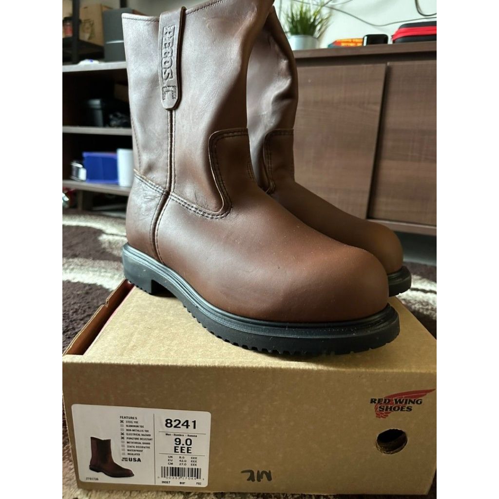 Jual Sepatu safety Red Wing Pecos 8241 Men’s 9 Inch Pull On Boots ...