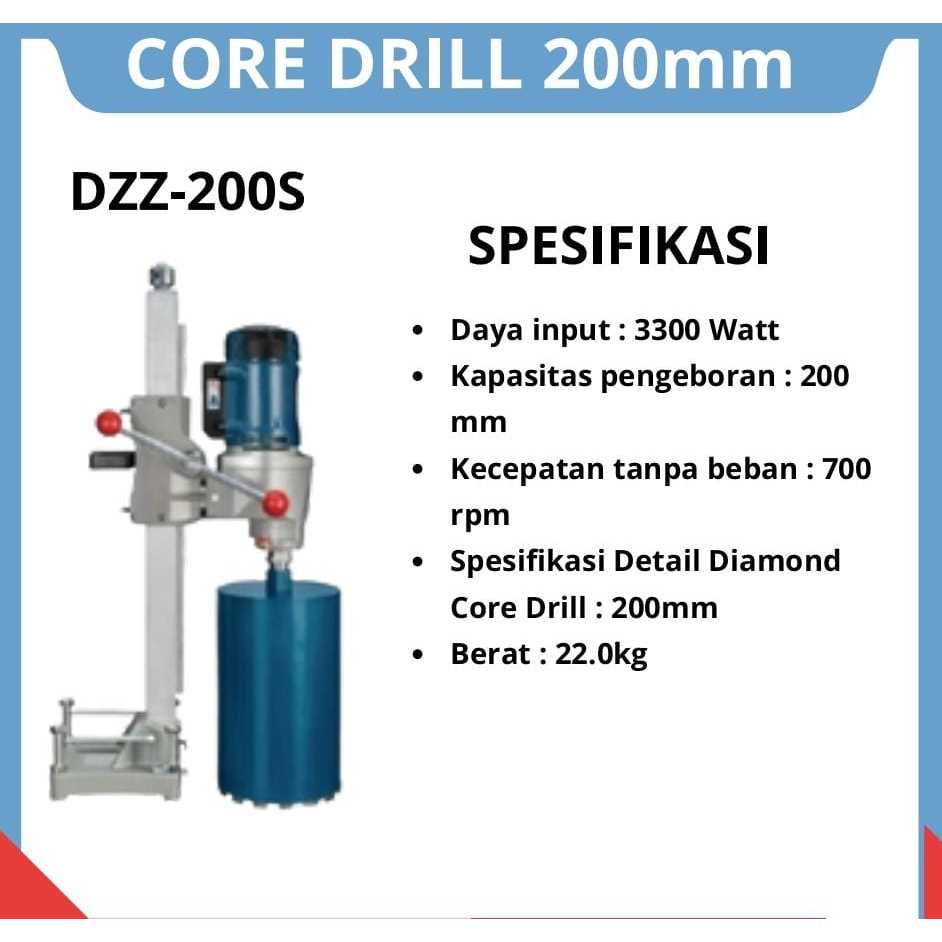 Jual Mesin Coring Dongcheng DZZ 200S Batam | Shopee Indonesia