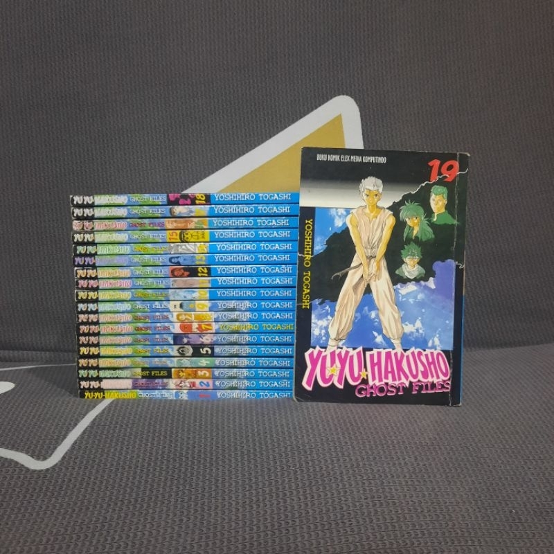 Jual Paket Komik Yuyu Hakusho Vol 1-19 Yu Yu Ghost Files Set Lengkap Tamat | Shopee Indonesia