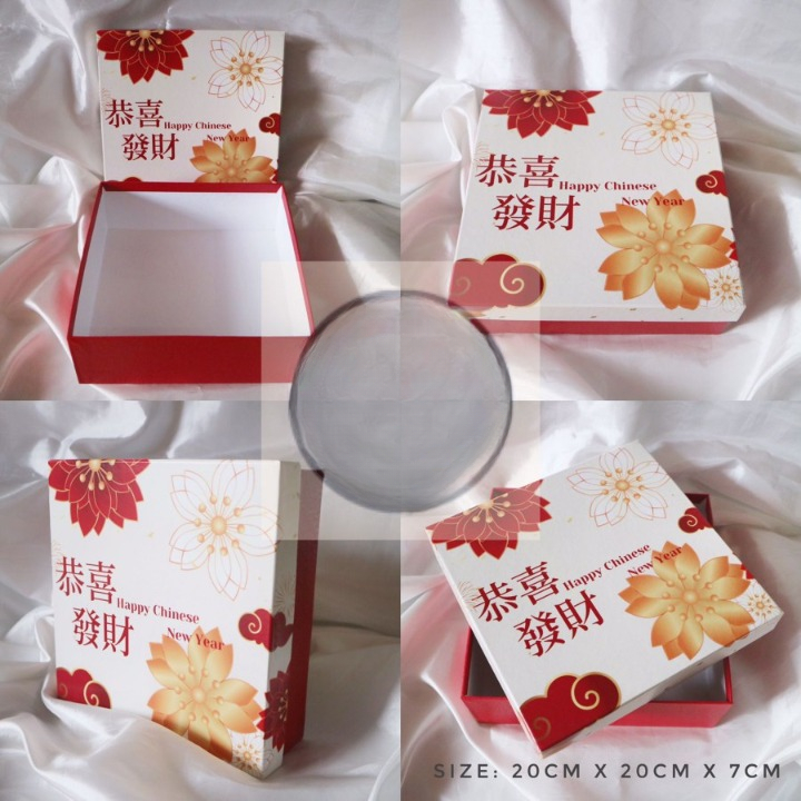 Jual Box Kue Hard Box Packaging Cookies Edisi Chinese New Year Imlek ...