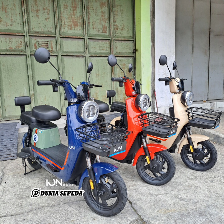 Jual SEPEDA LISTRIK ION EIGHT TERBARU READY 3WARNA | Shopee Indonesia